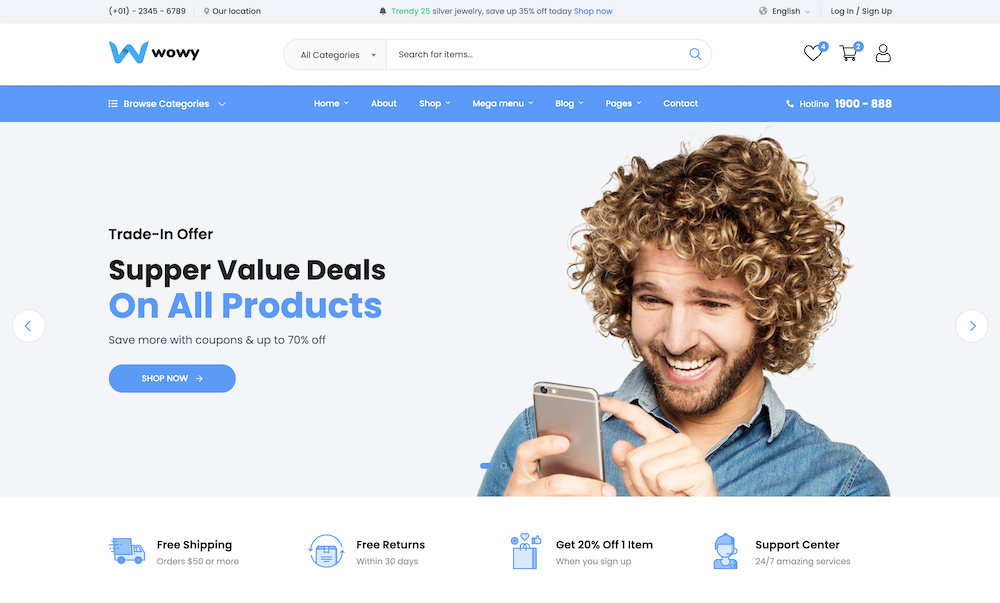 Wowy - Laravel Multipurpose eCommerce Script